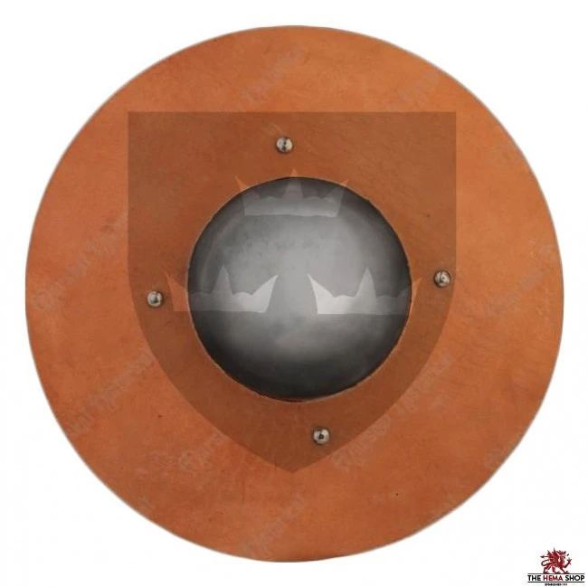 High-Quality 12" Leather Buckler Surprises from Swordfightinggear.com ...